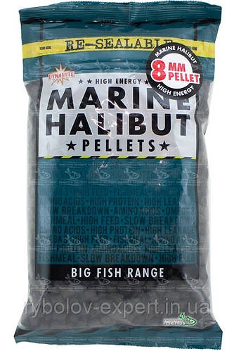 Купить Пеллетс Dynamite Baits Marine Halibut Pellets 900г 8мм, цена 196.70 ₴ — Prom.ua (ID ...