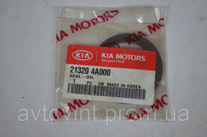 Купити Сальник колінчатого вала передній KIA 213204A000, ціна 237.08 ...