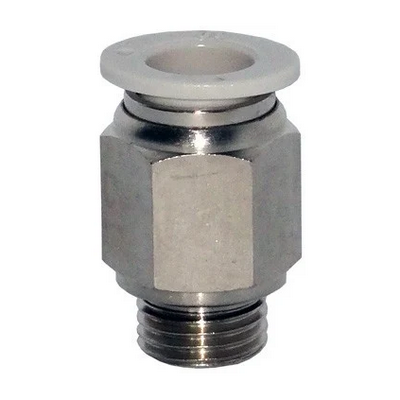 SF-EPC 4-G01 Цанговий штуцер прямий для трубки 4~16 мм з зовнішньою різьбою M5, G1/8"~1/2" (ID ...