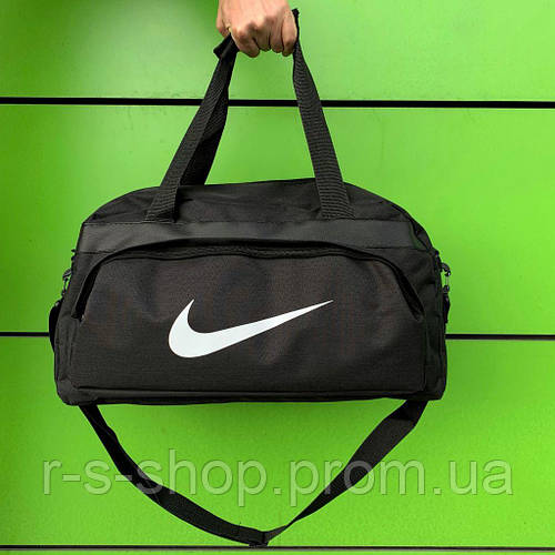 Купить Спортивная мужская сумка Nike Черная для тренировок Дорожные ...