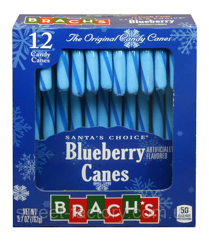 Brach's Candy Canes Blueberry 12s 162 g, цена 359 грн — Prom.ua (ID ...