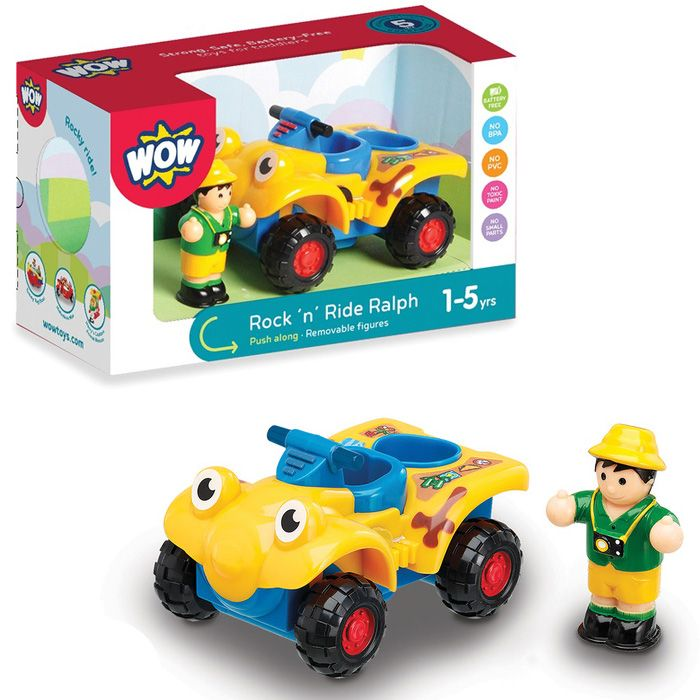 Игрушка WOW TOYS Rock 'n' Ride Ralph Внедорожник Ральф — Купить ...