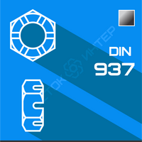 Гайки DIN 937 корончатые и прорезные низкие купить в Украине — цены в интернет магазине Восток ...