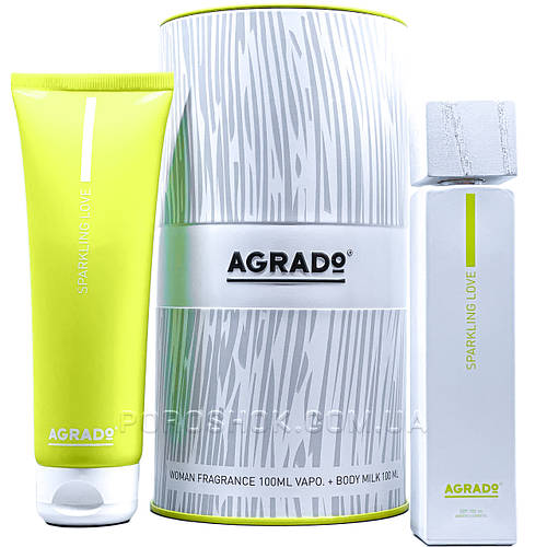 Купити Agrado Sparking Love Подарунковий Набір (edt/100 ml + b/lot/100 ...