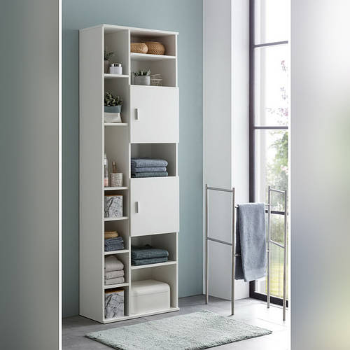 Купити Пенал з полицями для ванної кімнати шафа для дому на кухню I 054 ціна 2916 ₴ Prom Ua