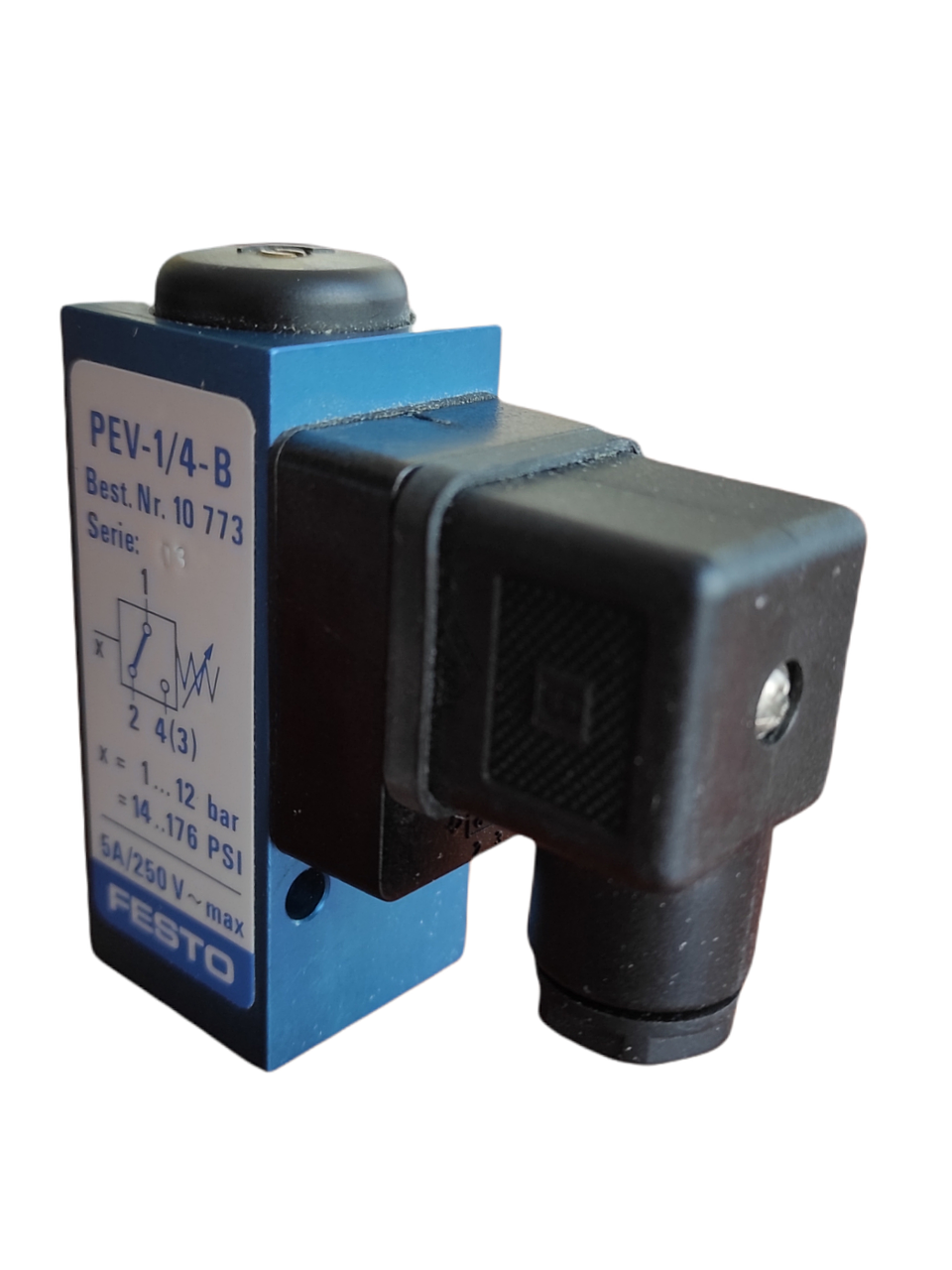 Реле давления FESTO PEV-1/4-B IP65 1,2 MPa 10773, цена 9089.60 грн ...