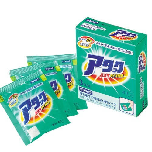 KAO Attack Bio EX Концентрований високоефективний пральний порошок набір для подорожей 10 шт. по ...