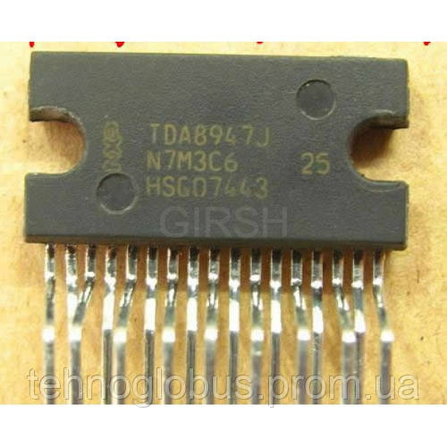 Купить Микросхема TDA8947J ZIP17 демонтаж, оригинал, цена 79.30 грн — Prom.ua (ID#1516199339)