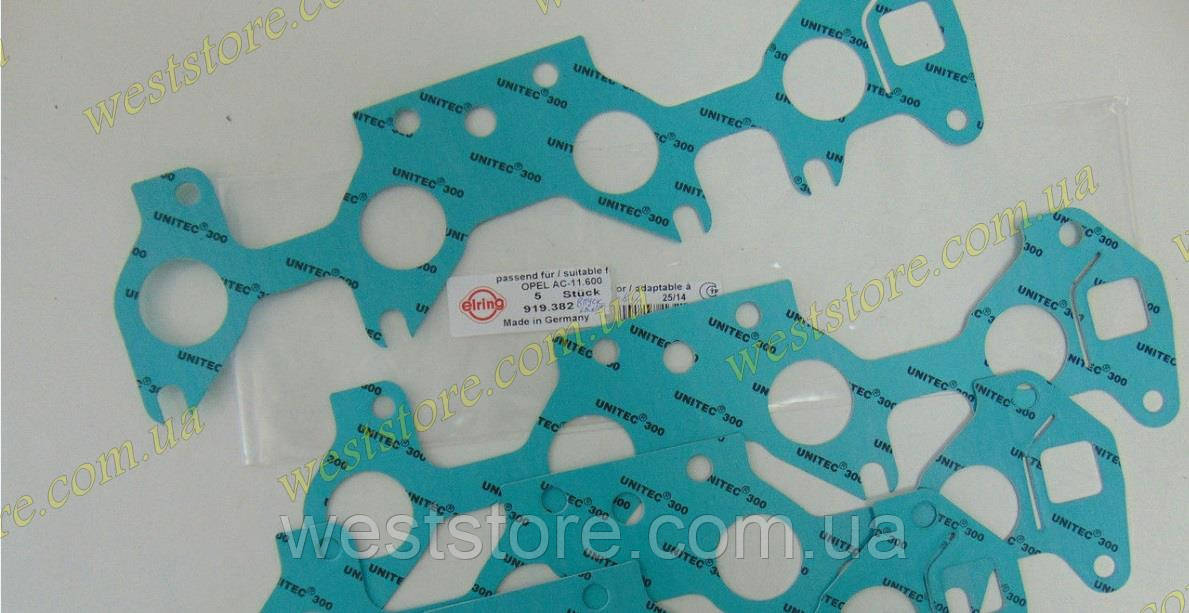 Прокладка коллектора впускного Ланос Lanos 1.5 Elring 919.382\ 96183118 ...