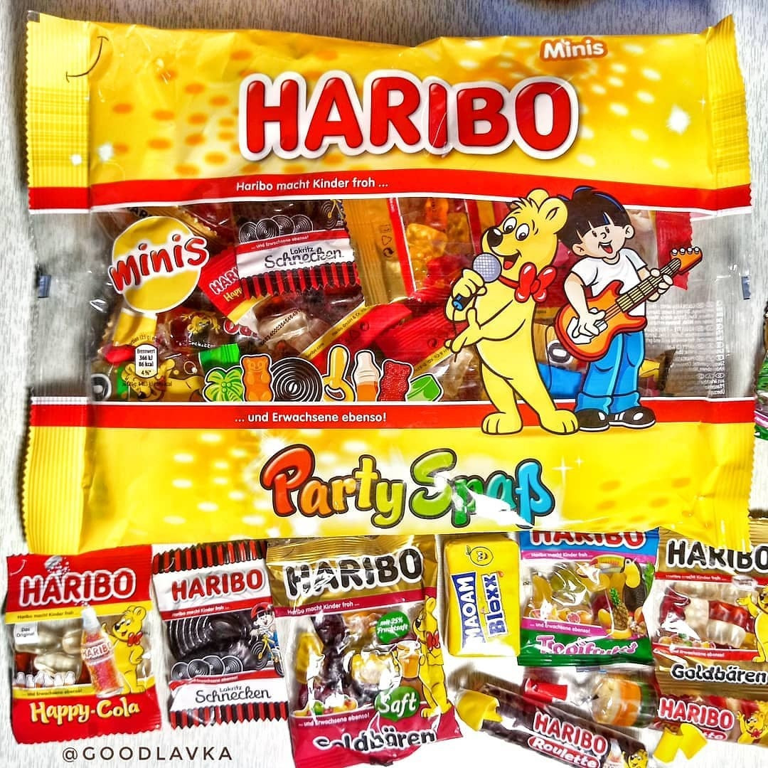 Конфеты Желейные Харибо Пати Спаб Haribo Party Spab 425г Германия ...