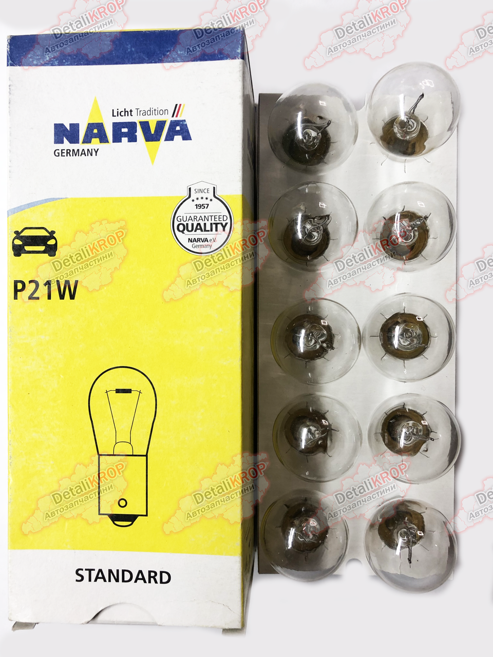 Narva. Автомобильная Лампа Накала P21W (17635) — в Категории "Лампочки ...