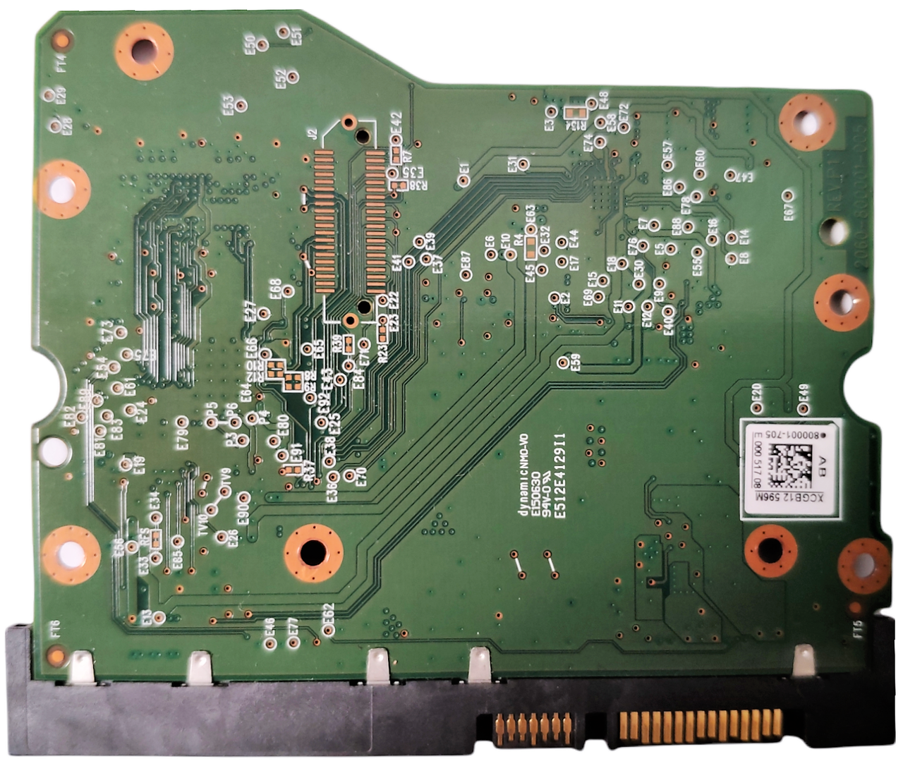 Плата HDD PCB 2060-800001-005 REV P1 800001-705 WD WD60PURZ WD60PURX ...