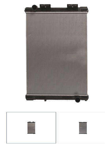 Радиатор охлаждения без рамки MAN F2000 81061016423, цена 7842.50 грн ...