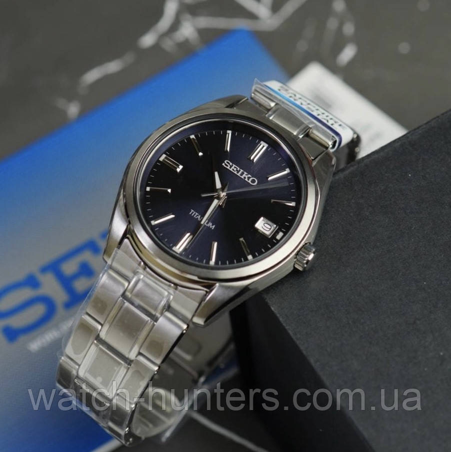 Часы Seiko SUR373P1 Quartz Titanium Sapphire (ID#803418887), цена ...