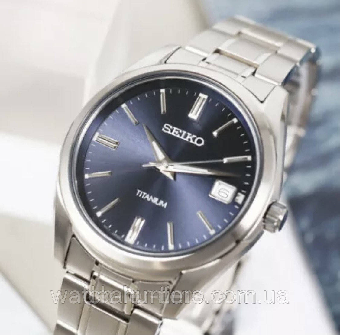 Часы Seiko SUR373P1 Quartz Titanium Sapphire (ID#803418887), цена ...