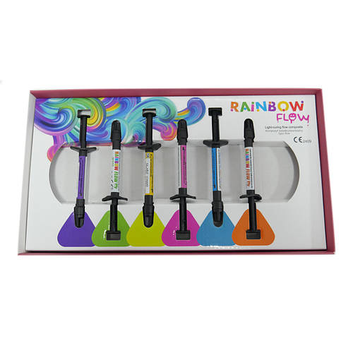 Rainbow flow (Мосту флоу), набір 6 шприців, фотополімерний матеріал ...