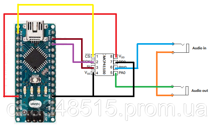 MCP41100-ISN цифровой потенциометр SOP8 (ID#1517734520), цена: 135 ...
