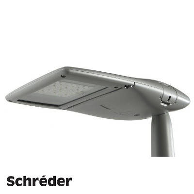 Светодиодный уличный светильник Schreder Ampera Midi 64LED/NW, цена ...