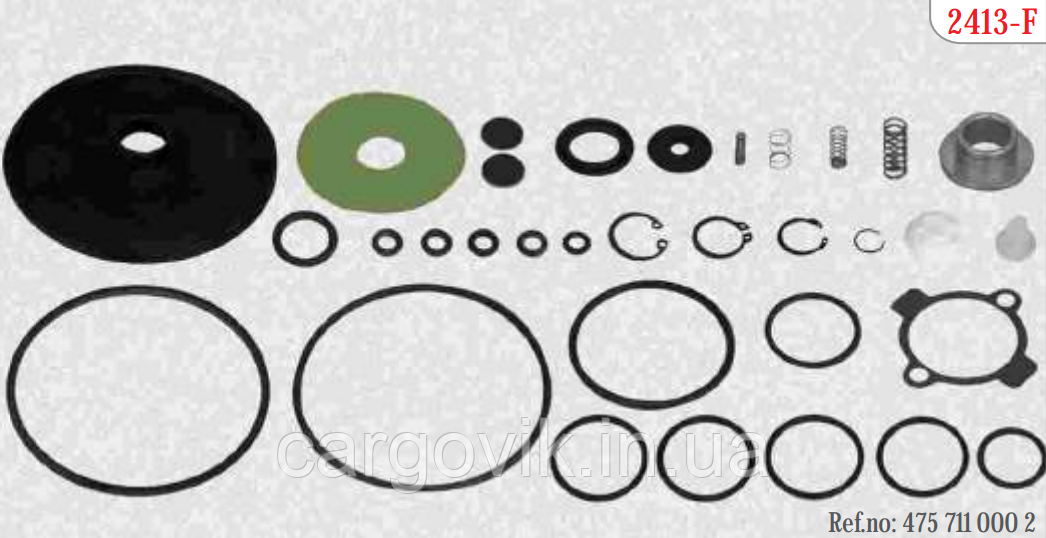 Купить Ремкомплект регулятора тормозных сил DAF, IVECO, MAN, MB, RVI ...