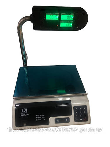Купить Весы торговые ACS-718, цена 1154.25 ₴ — Prom.ua (ID#1286022804)