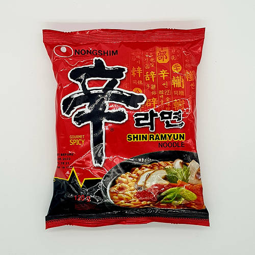 Корейский Шин Рамен Nongshim среднеострый 120 г, цена 69 грн — Prom.ua ...