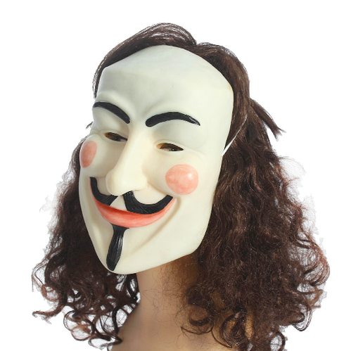 Маска Гай Фокс (взрослая латексная) ОСТ (ID#1521036776), цена: 219 ...