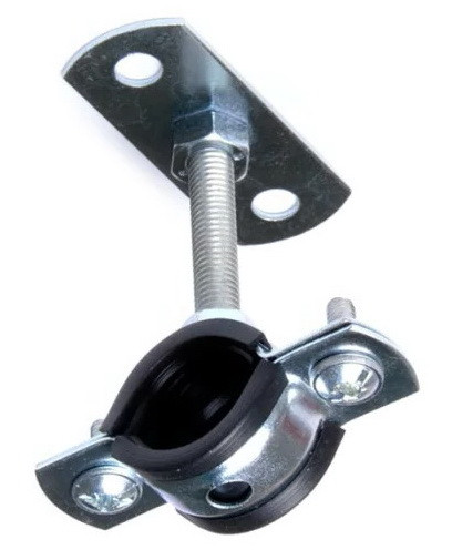 Опорная пластина с гайкой М8: продажа, цена в Киеве. Хомуты, зажимы от ...