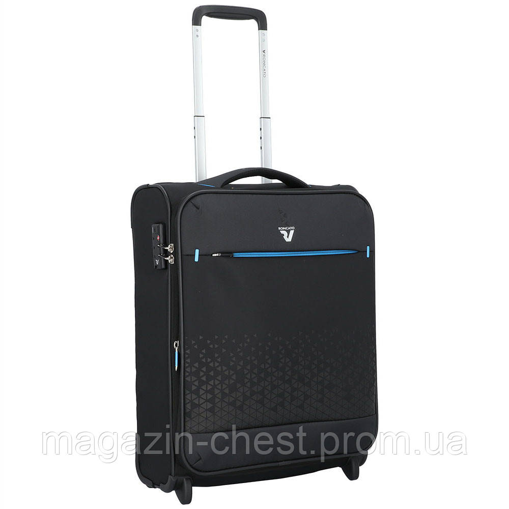 Чемодан 42/48 Л, 2 Колеса RONCATO Crosslite 414853-01 Черный — Купить ...
