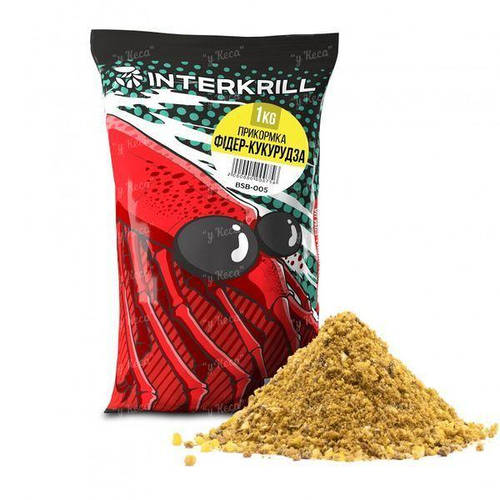 Принада Interkrill 1кг Короп-кукурудза, цена: 78 ₴, купить на Prom.ua