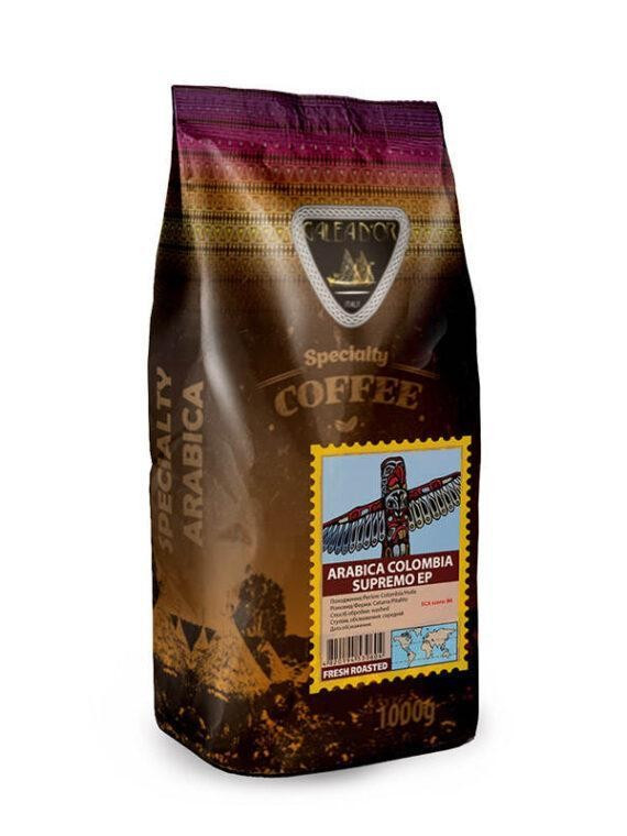 Кофе в зернах элитный для кофемашины Galeador ARABICA COLUMBIA SUPREMO ...