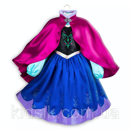 Костюм для девочек: принцесса Анна, Холодное сердце Frozen, Disney 2024 ...