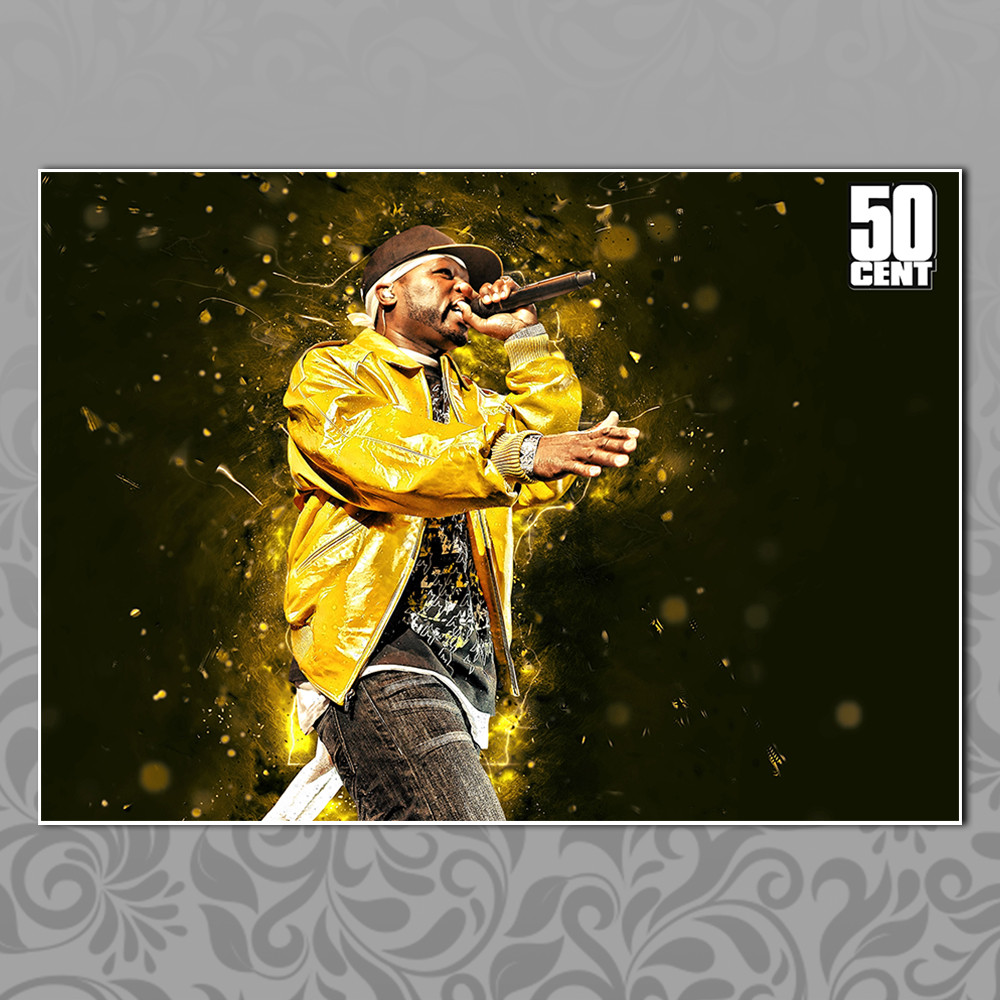 Купить Плакат 50 cent 002, цена 30 ₴ — Prom.ua (ID#1522331056)