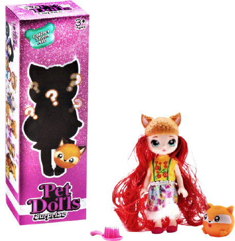 Купити Лялька Pet Dolls Surprise З вихованцем 22х5х7 см LK1095, ціна ...
