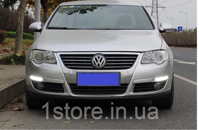 Passat B6 Штатные ДХО DRL в бампер динамические поворотники + дневные ...
