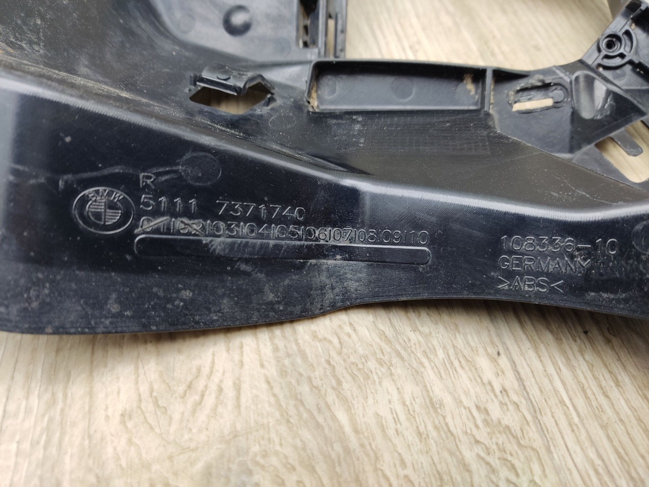 Кронштейн кріплення туманки ПТФ переднього бампера правий BMW 1 F20 F21 ...