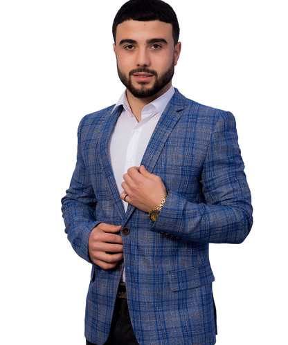 ПІджак GEZAL ESKOSE блакитний (ID#1523508490), цена: 2000 ₴, купить на ...