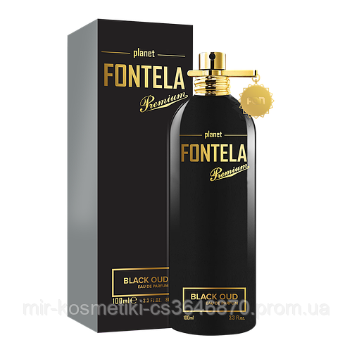 Купити Парфумована вода Fontela EDP Unisex Black Oud, 100 мл, ціна 1105 ...
