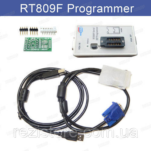 Купить RT809F Программатор EPROM FLASH VGA ISP AVR GAL PIC, цена 3109. ...