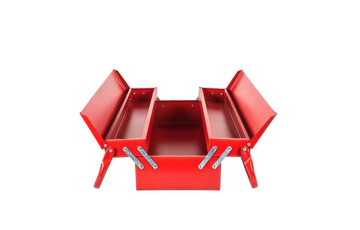 Купить Ящик металлический MasterTool 79-5503, 550 мм, 3 отделения, цена 1530 ₴ — Prom.ua (ID ...