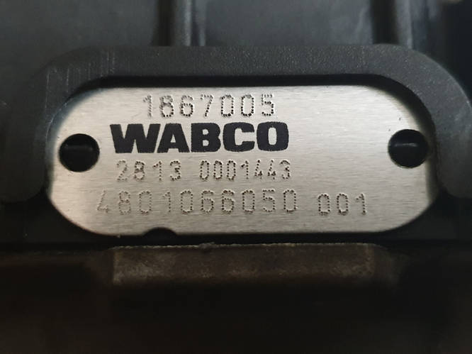 Купити Модулятор EBS DAF 1867005 / Wabco 4801066050 / DAF XF106 / Euro6 ...