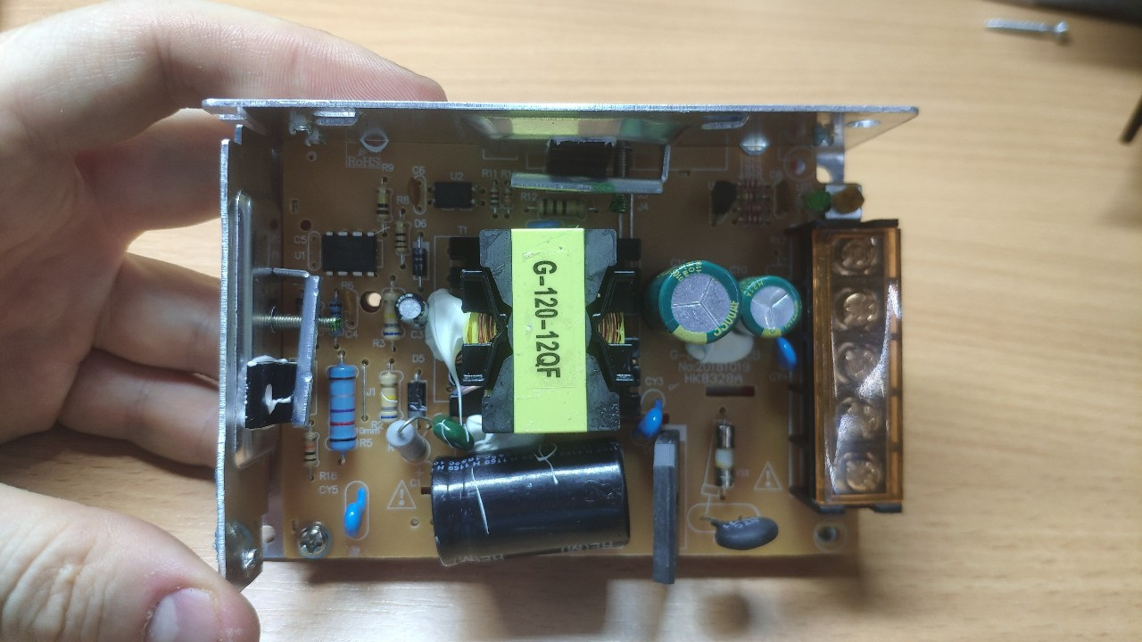 Купити Блок живлення 12В 10А MN-120-12 120Вт Mini 115×80×35 мм Compact ...