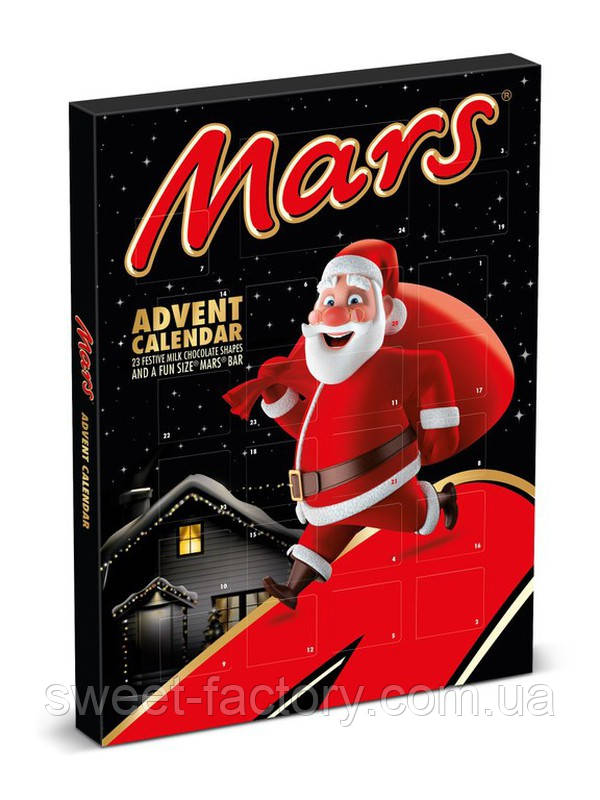 Mars Advent Calendar 111 g, ціна 344 грн — Prom.ua (ID#1525946653)