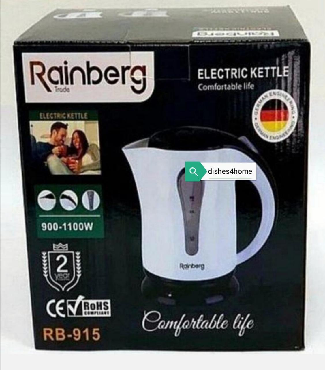 Купить Электрочайник Rainberg RB-915 1л, цена 403 грн — Prom.ua (ID#1526147563)