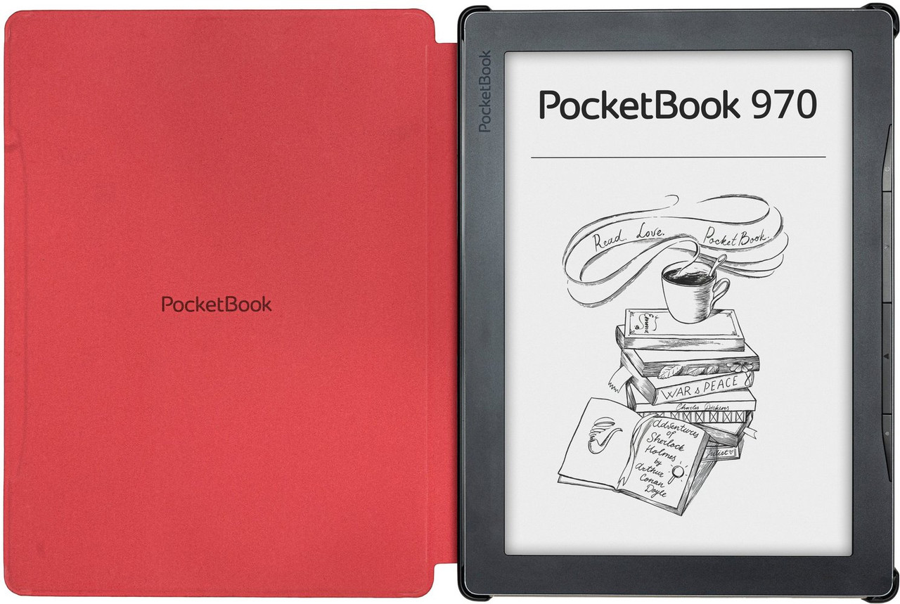 Купить Чехол PocketBook Origami Shell Series for 970 Red (HN-SL-PU-970 ...