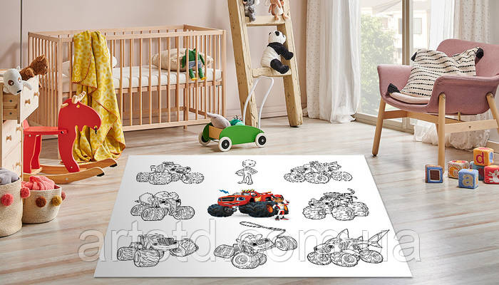 Мега Раскраски Вспыш и чудо-машинки Артикул 43029 (ID#1526929979), цена ...