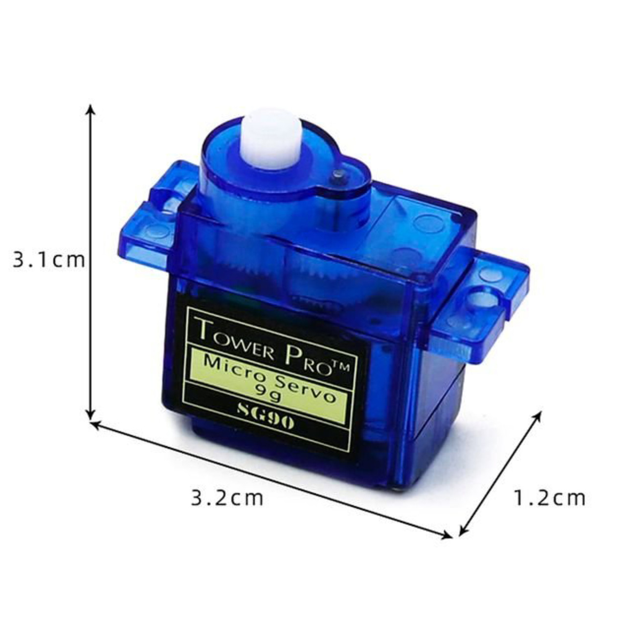 Купить Сервопривод аналоговый HexTronik HXT900 9.0g/1.6kg/0.12sec (4.8В ...