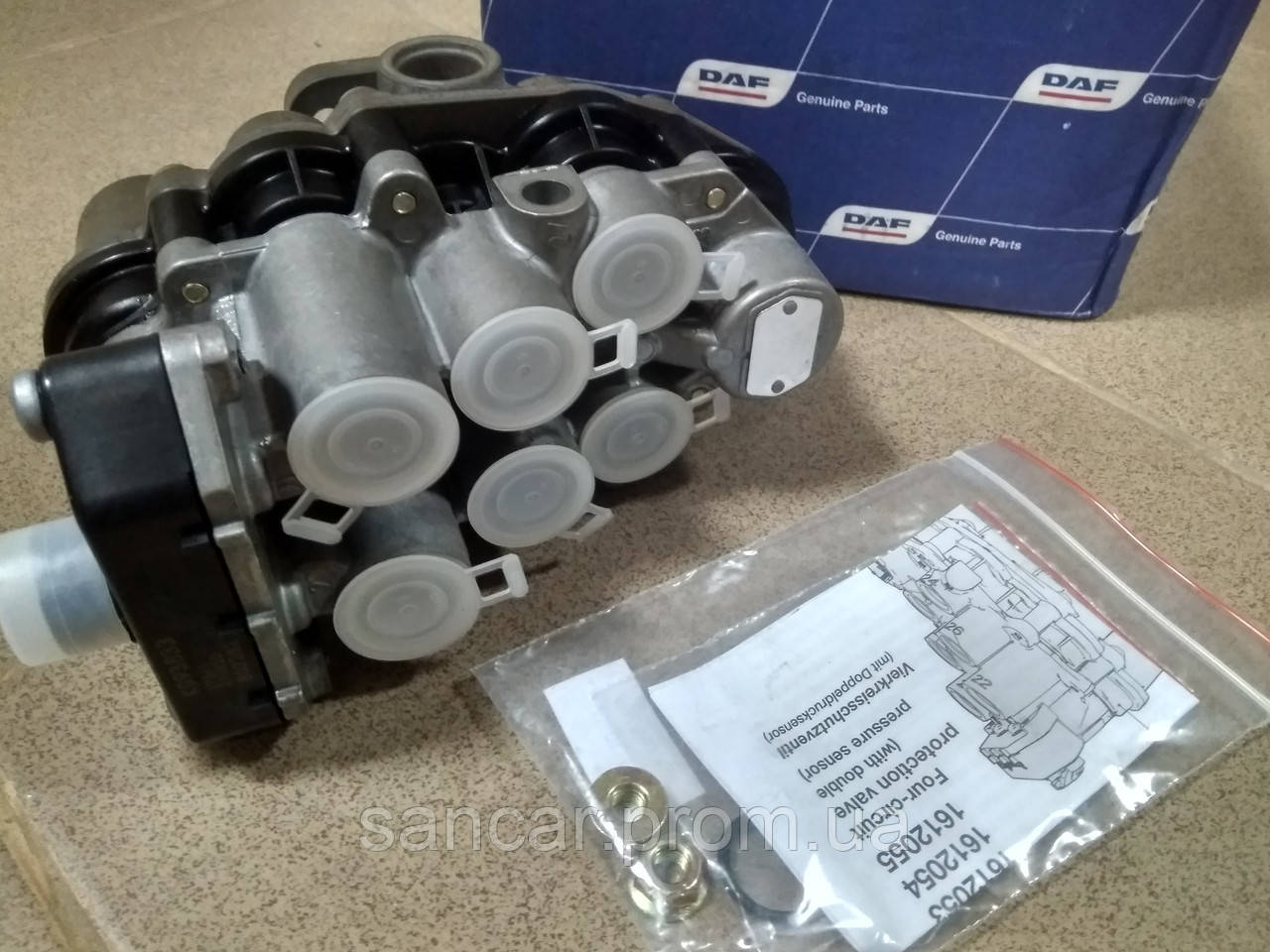 Четырехконтурный Кран DAF 105, XF 95 Евро 5 3, CF 85 75 65 Knorr 4-х ...