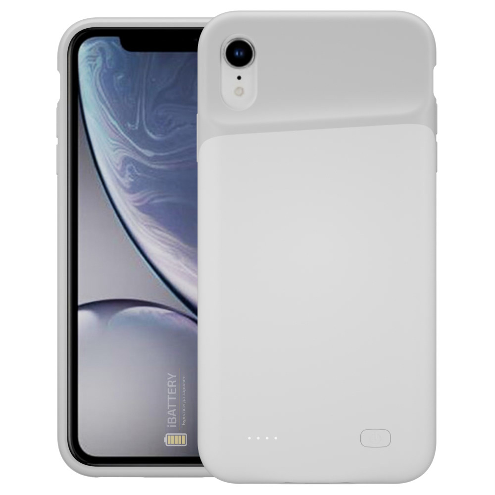 Power Case IBattery для IPhone XR 6000 MAh White — Купить Недорого на ...
