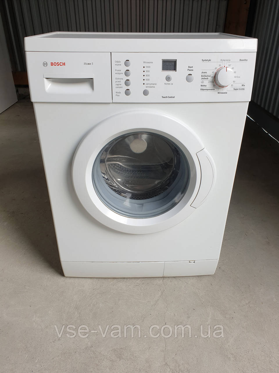 Узкая стиральная машина BOSCH Maxx 5 / Made in Germany / WLX20361PL (ID ...
