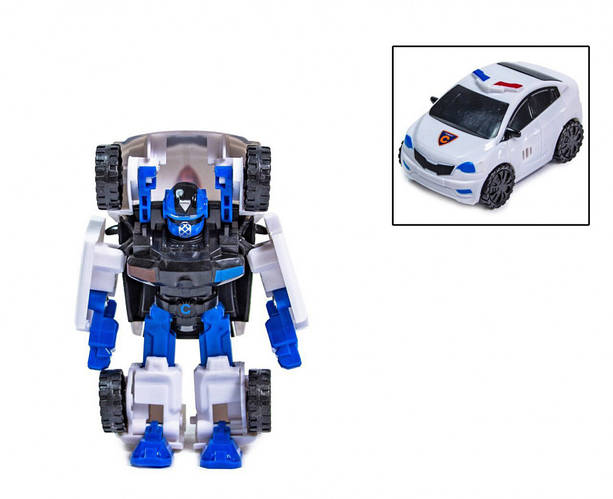 Купить Трансформер "Тобот mini Х" 528 9/4/11 см (Сине-белый) (3528(Blue ...